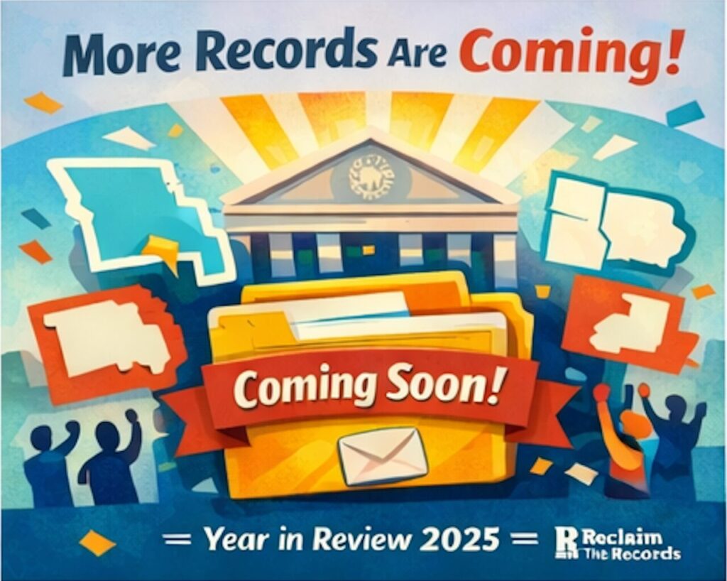 Reclaim The Records Year in Review 2025 - Reclaim The Records